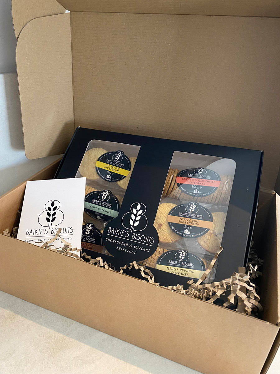 Baikie’s Biscuit Selection Gift Hamper - Rendall's Bakery Ltd